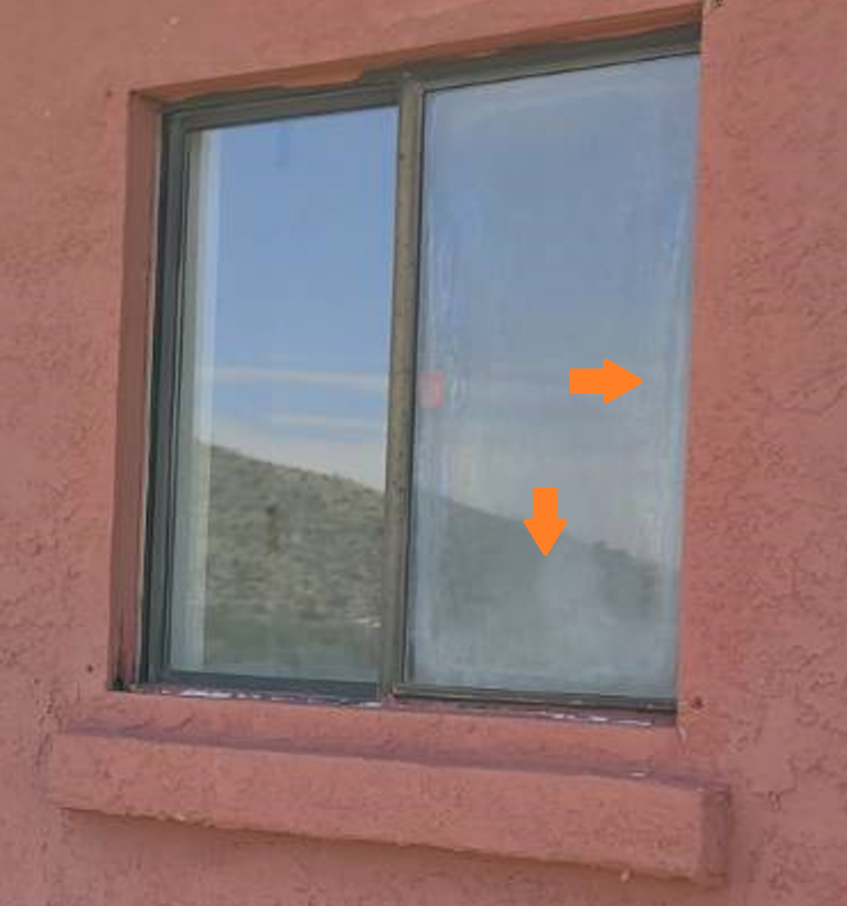 Compromised Seals on Windows - Tanque Verde Home Inspections LLC