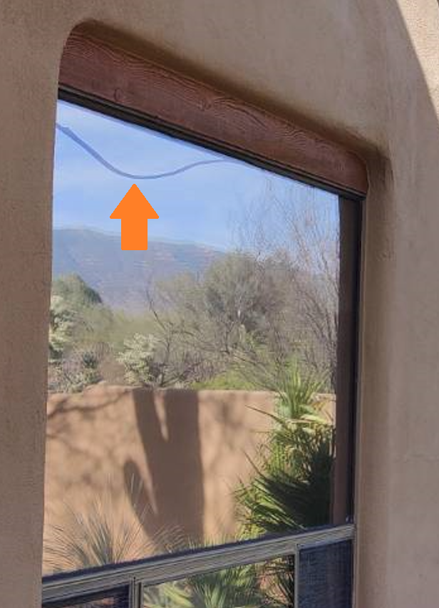 Compromised Seals on Windows - Tanque Verde Home Inspections LLC
